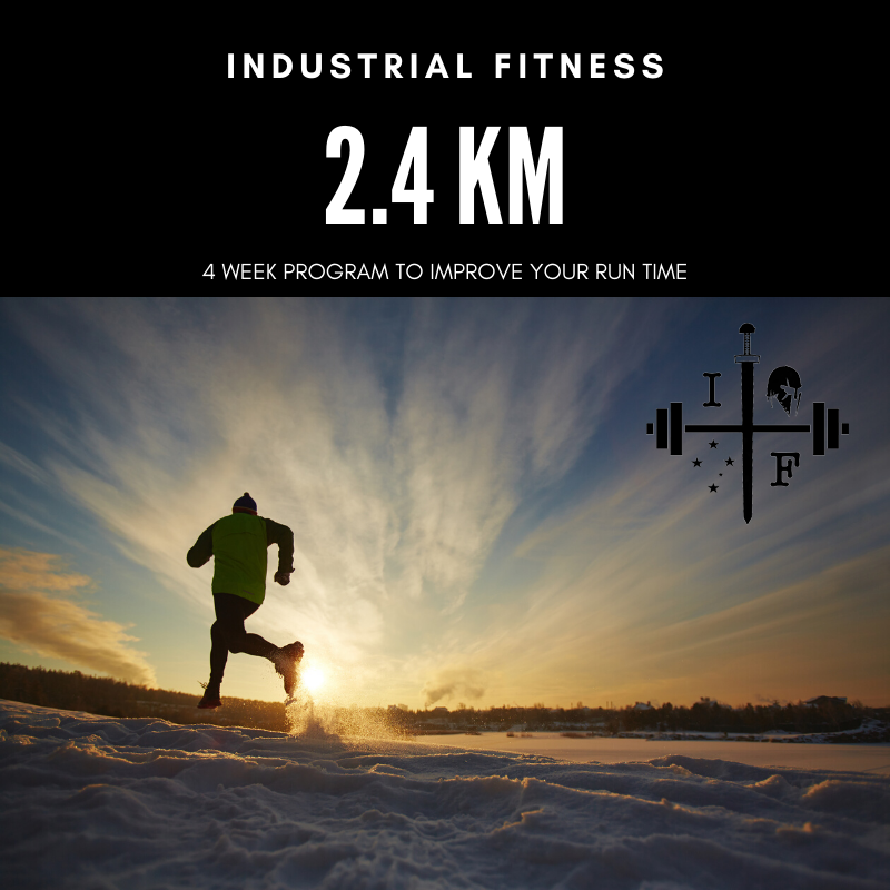 2.4KM 4 Week Program – Industrial Fitness